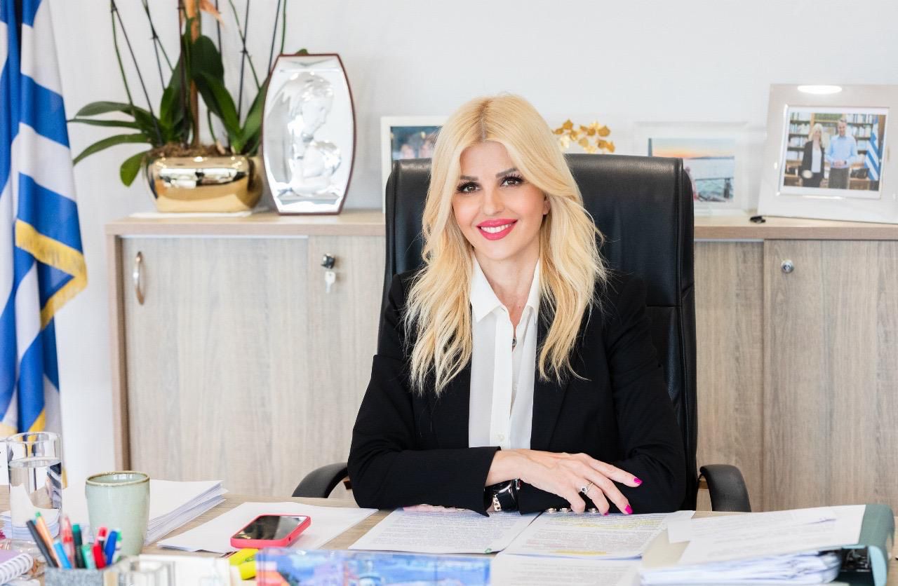 ELENA RAPTI at ITB Berlin 2025 | Deputy Minister of Tourism | Greece ...